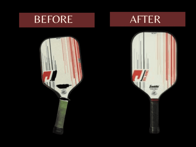 How To Fix A Broken Pickleball Paddle Handle And Edge Guards? - Thunder ...